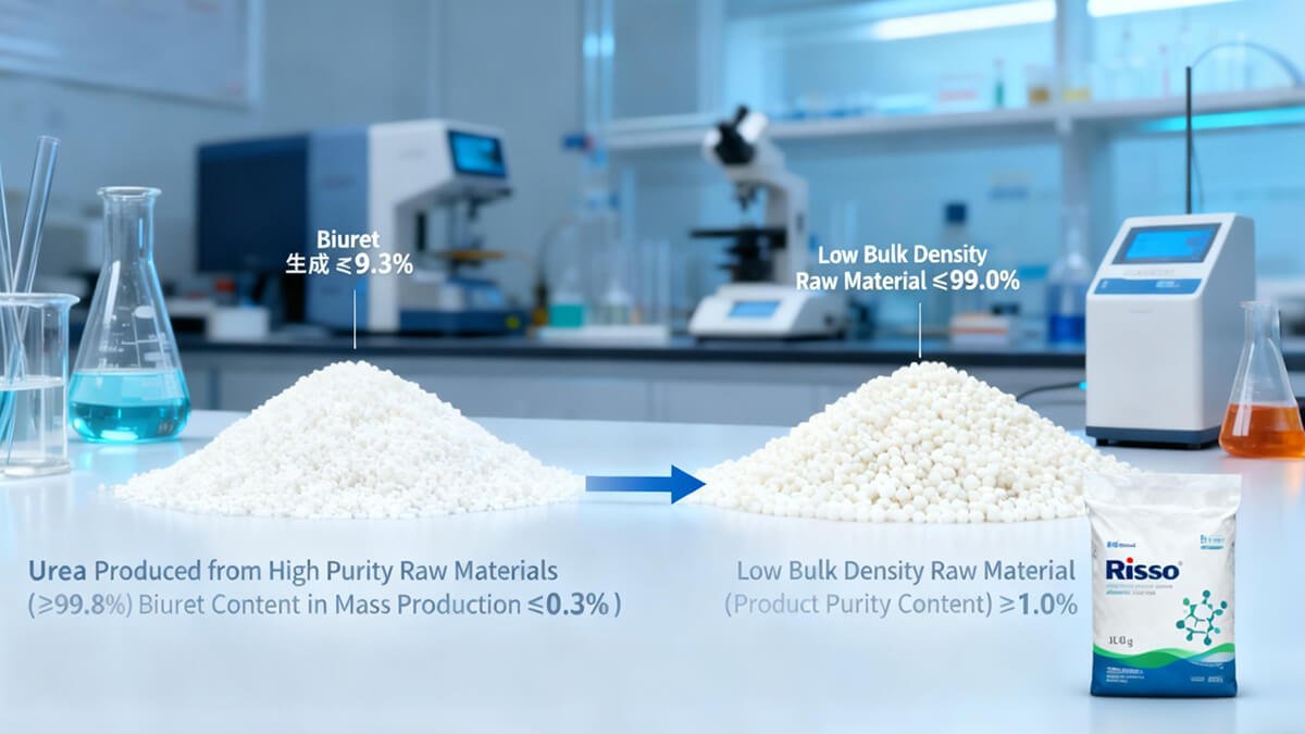 Causes of Biuret in Urea Manufacturing & Control Methods | Risso
