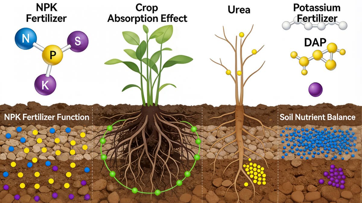 Why Use NPK Fertilizers Instead of Urea, DAP, and Potash